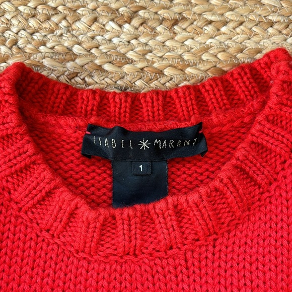 Isabel Marant | Sweaters | Cherry Red Isabel Marant Sweater Size S ...